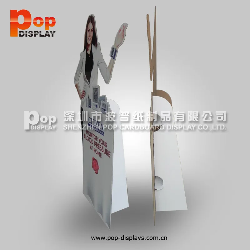 Customized Printing Cardboard Standee Display For Cosmetic Products ...