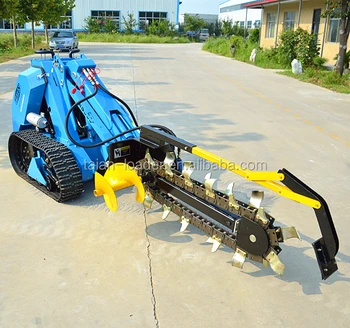 Ms500 Mini Track Garden Digging Trenching Machine - Buy Mini Trencher ...