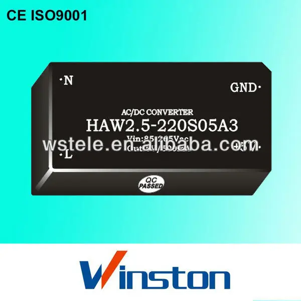 Input 85~265vac 5w Single Output 230v Ac To 12v Dc Converter With Ce ...