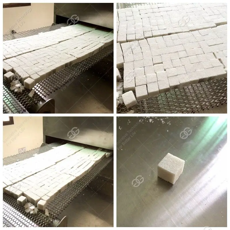 Commercial Jaggery Making Machinery Automatic Brown Cube Sugar Machine ...