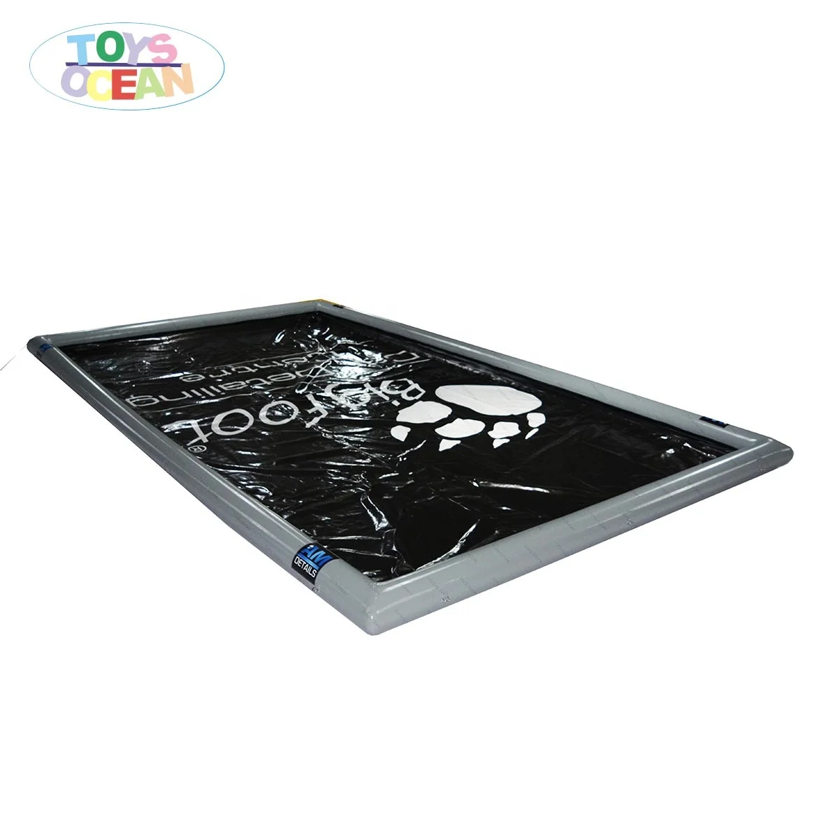 Heavy Duty Inflatable Car Wash Mat Water Collector Boarding Water ...