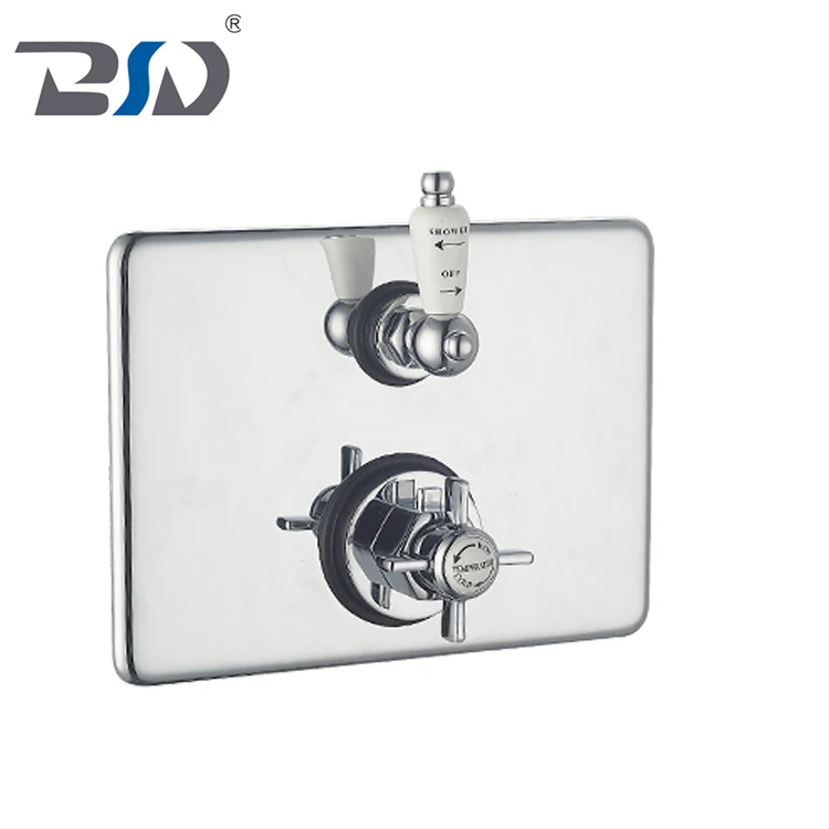 Square Backplate 2 Dial 1 Way Concealed/exposed Available Bathroom Bath ...