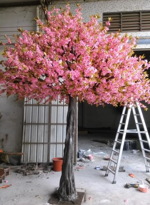 Large Plastic Trees - High Simulation Artificial Cherry Blossom