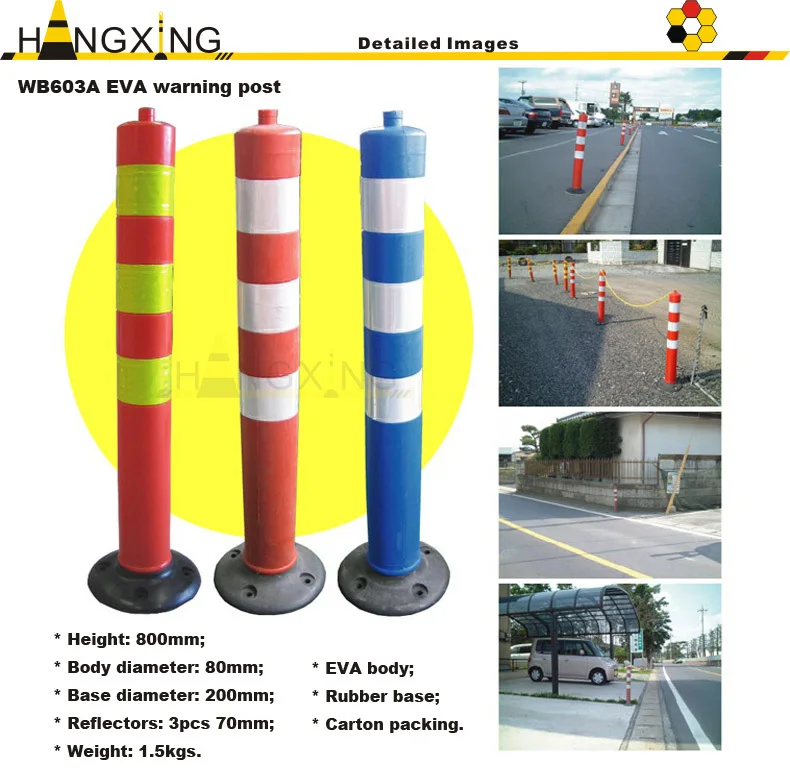 Wb603a Road Bollard Traffic Breakaway - Buy Road Bollard,Road Bollards ...