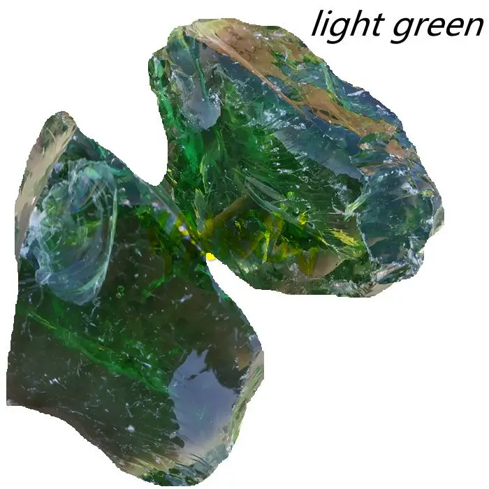 Recycled Dark Green Slag Glass Rocks Glass Cullet - Buy Green Slag ...