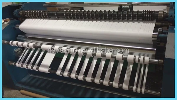 Professional Non Woven Fabric Roll Cutting Machine Non Woven Melt Blown ...