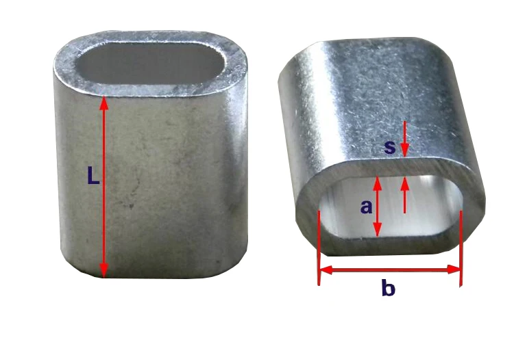 M2 M3 M4 M5 M6 M8 M9 M10 Aluminum Ferrule - Buy M2 Aluminum Ferrule,M6 ...