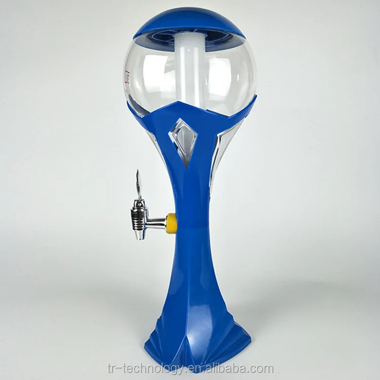 World Cup Football Beer Cooler Dispenser Beverage Machine With Led ...