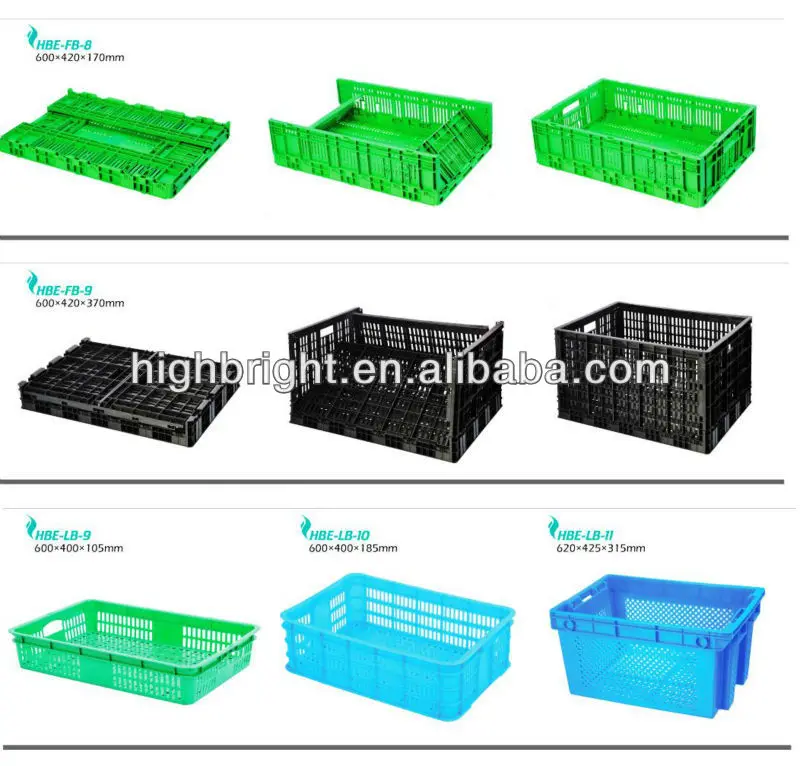 Strong Transport Crate Plastic Tray For Vegetables - Buy Transport ...