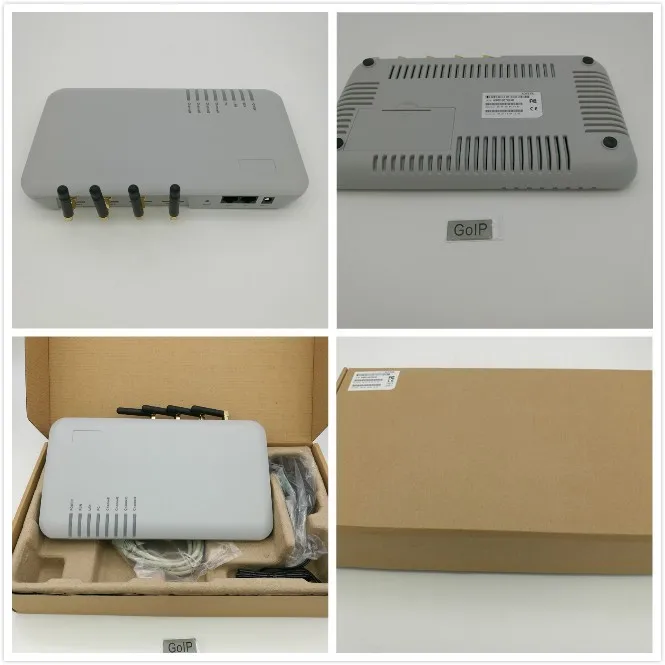 4 Channels Goip / Gsm Voip Gateway Sip Gateway,Support Vpn & Imei ...