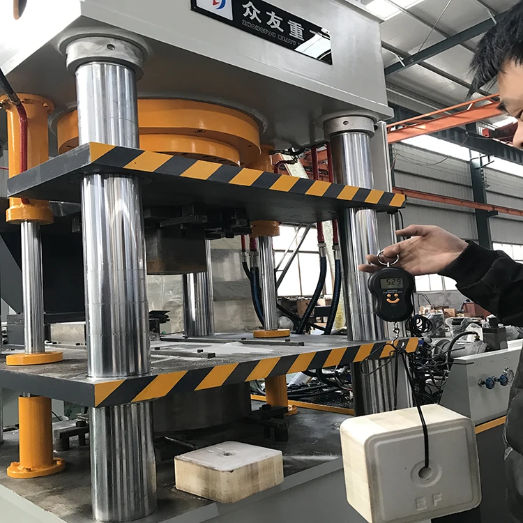 800T Hydraulic Cattle Licking Mineral Grain Salt Block Press Machine