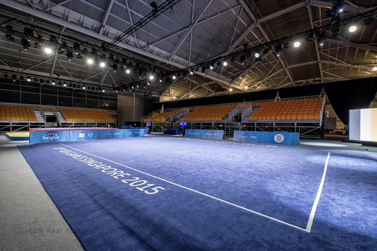 Outdoor Demountable Scaffolding Hot Dip Galvanized Steel Temporary ...