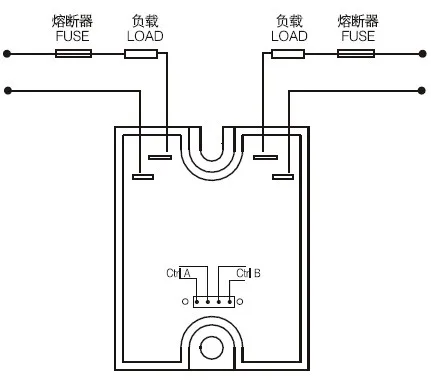 Dual Output AC Solid State Relay - XURUI XSSR-2DA4840