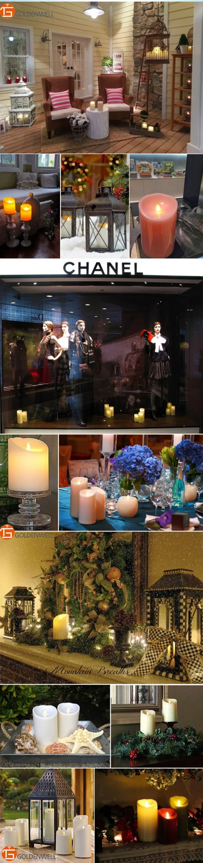 Real Wax Led Candle Blow Candle Motion Sensor Candle - Buy Motion ...