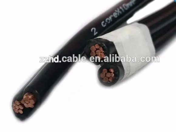 V-90 Pvc Insulated Unsheathed Hard Drawn Copper Conductor 2 Core ...