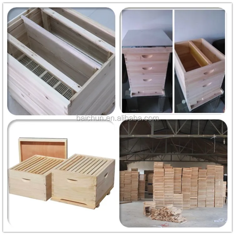 Deep 8 Frame/10 Frame Hive Body - Unassembled Langstroth Beehive