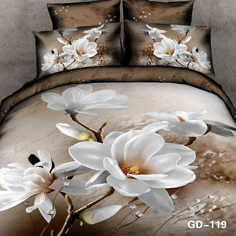 3d Comforter Bedding Set Satin Sheet Set Beautiful Beach Scene Duvet ...