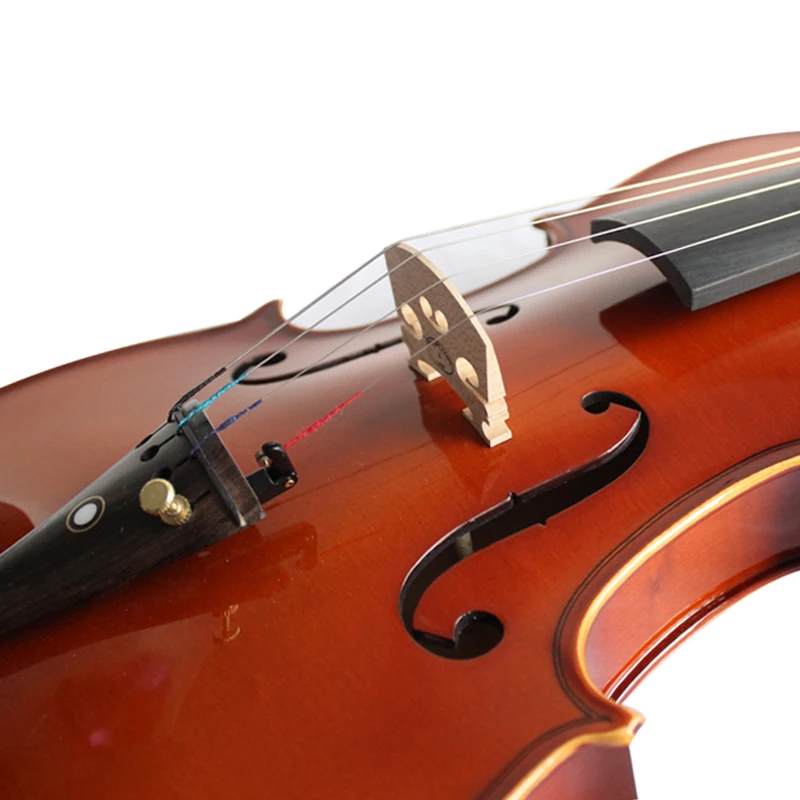 Cheap Price Spraying Red Colored Violins For Student And Beginner - Buy ...