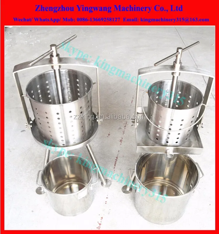 Screw Manual Hand Apple Cider Grape Wine Pear Fruit Press Extractor ...