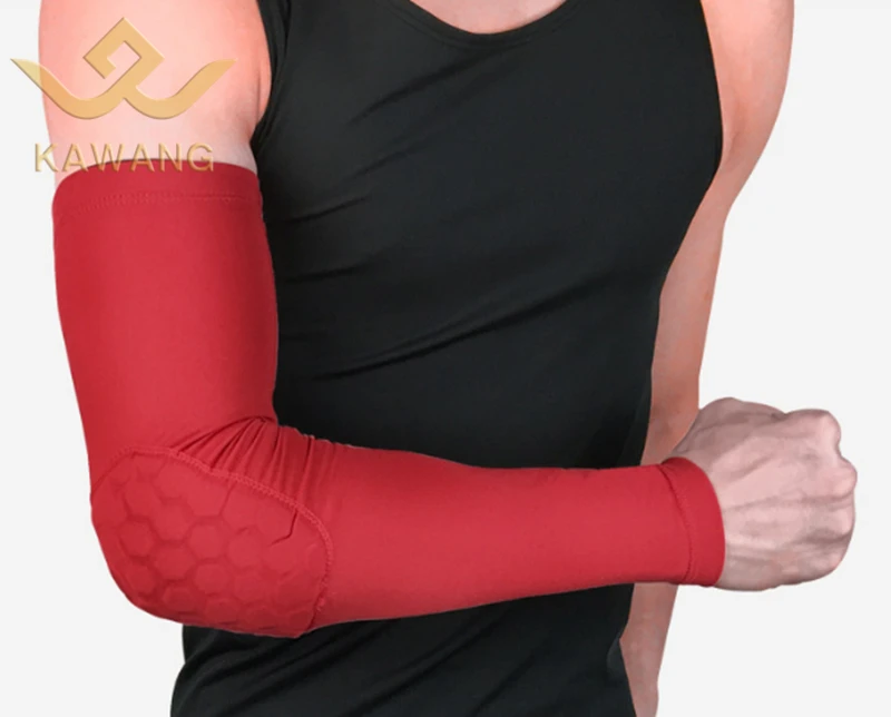 Custom Badminton Tennis Basketball Shooting Compression Elbow Sleeve ...