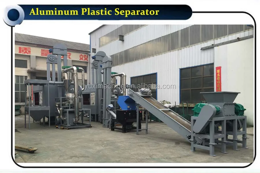 India Market Electrostatic Aluminum Plastic Separator Aluminium Pvc ...