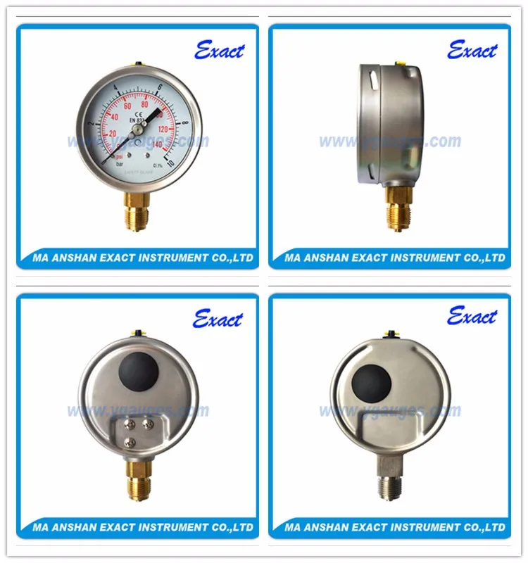 Manometer Oil Pressure Gauge Psi and Bar - OEM & ISO