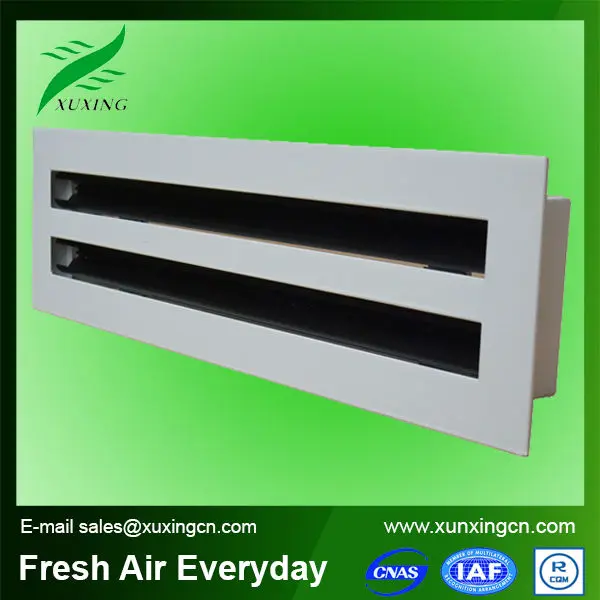 HVAC White Aluminum Linear air Diffuser Grille for Ventilation System ...