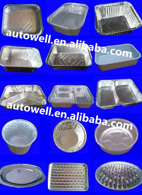 Aluminum Foil Container/trays Making Machine Automatic - Buy Aluminum ...