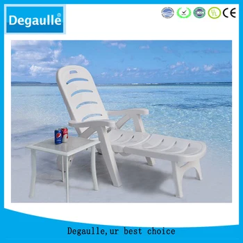 White Plastic Swimming Pool Chairs With Pp Material Suitable For All ...