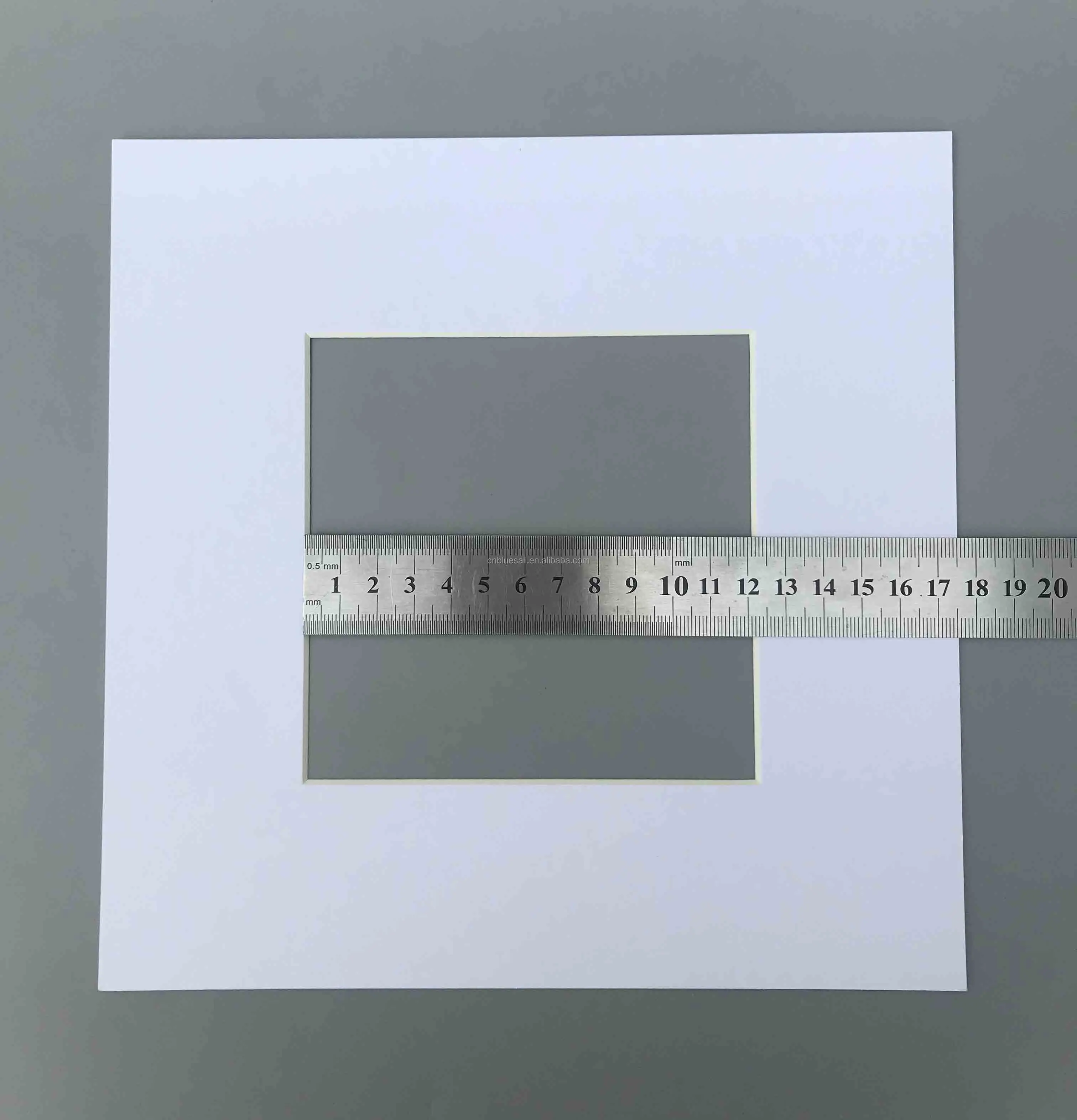 Blue Shadow Box Frame,Picture Frame Size 9x9" With 5x5" Mat Opening ...