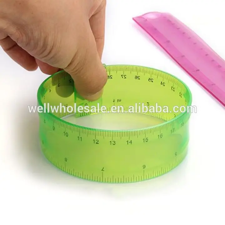 Promotional Customized Soft Pvc Flexible Rulers - Buy Flexible Plastic ...