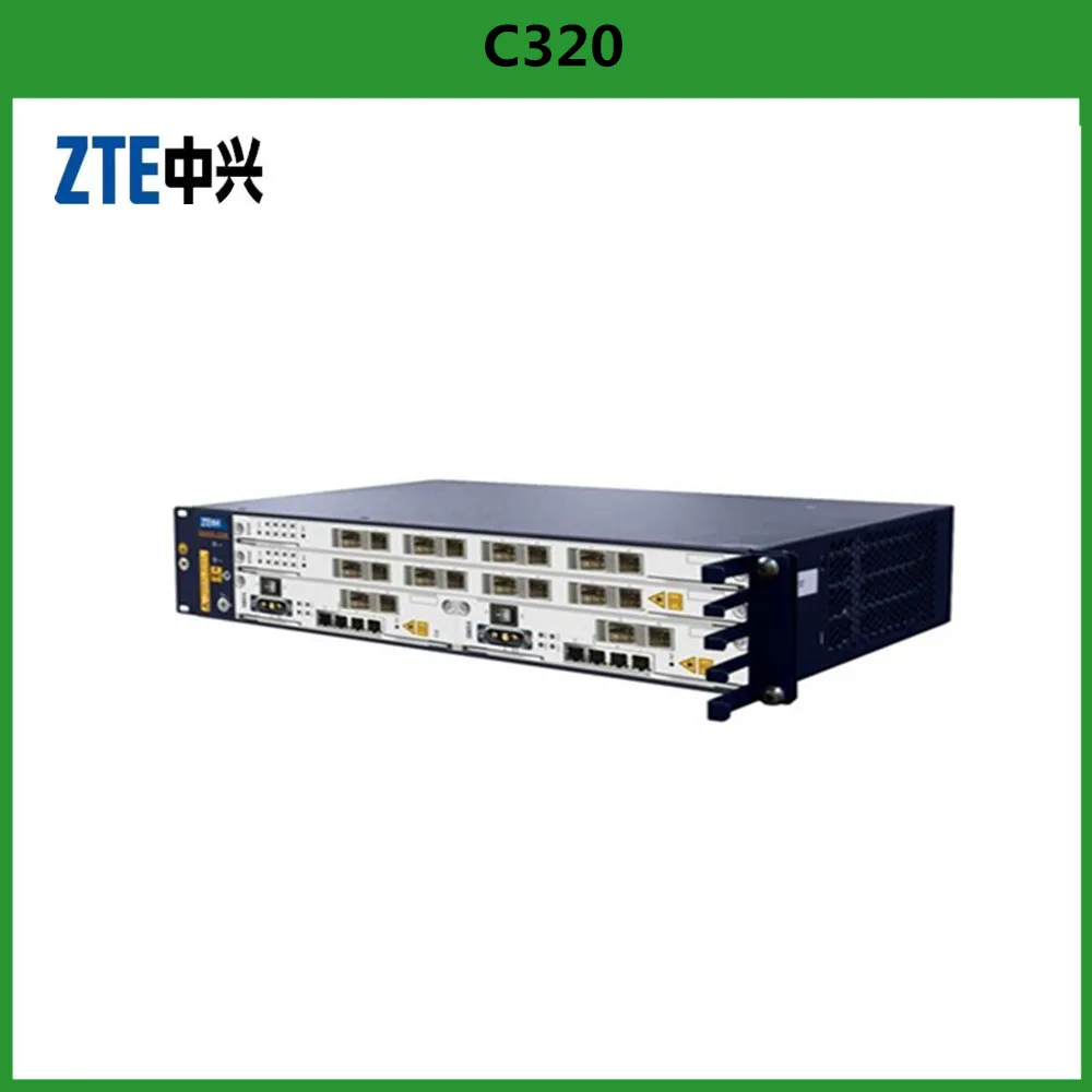 Zte Zxa10 C320 16-port Ftth Gpon Olt Chassis With 2*gtgo Cards - Buy ...
