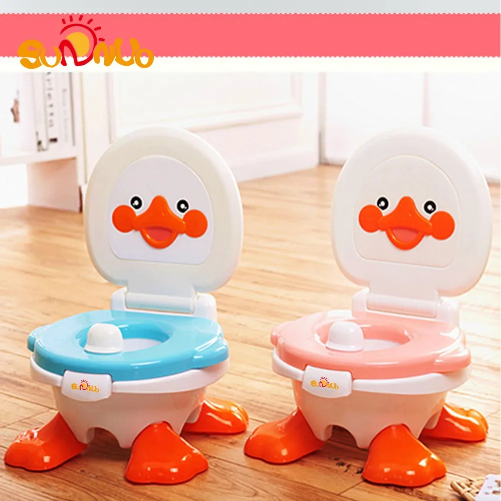 202 Fashionable Plastic Duck Baby Potty Chair - Training Potty