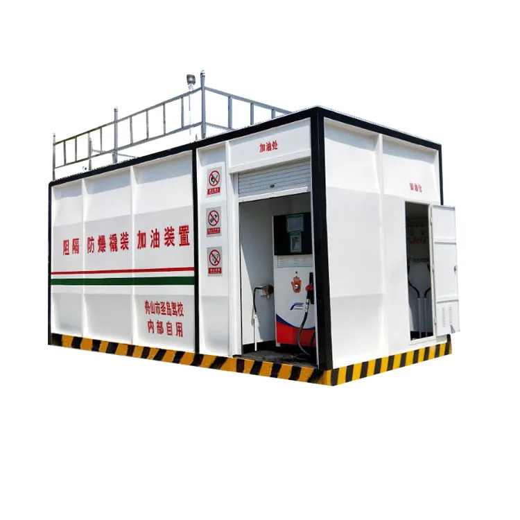 10000l Containerized Portable Mobile Fuel Station For Sale - Buy Mobile ...