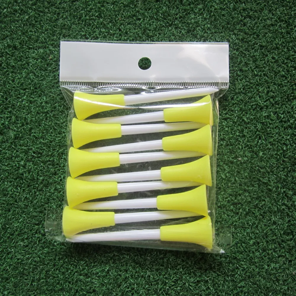 10pcs Per Bag 83mm Rubber Top Plastic Golf Tees - Buy 83mm Golf Tees ...