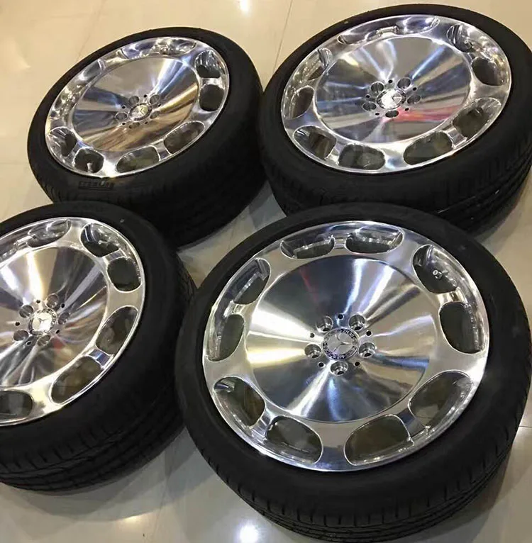 One Piece Alloy Wheel Polish for Forged Wheels Chrome Rims for G63