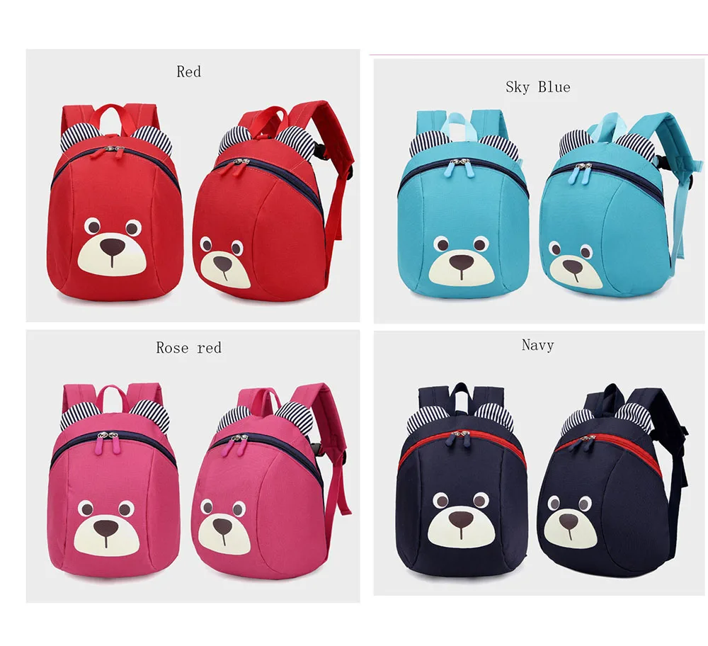 Haslor Wholesale Cute 3d Kids Animal Cartoon Backpack For Baby ...