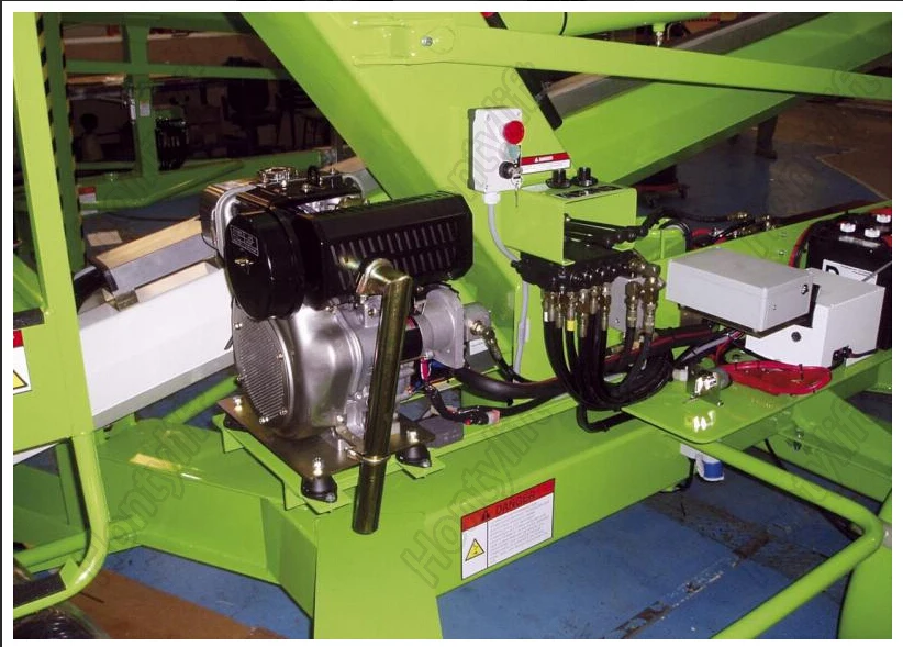 Hydraulic Man Lift Ladder High Level Aerial Work Telescopic Cylinder ...