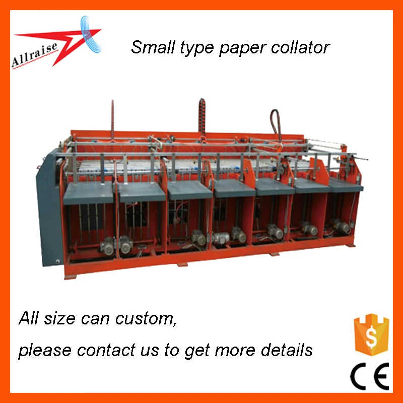 Small Paper Collator Machine For Printing Factory - Buy Paper Pages ...