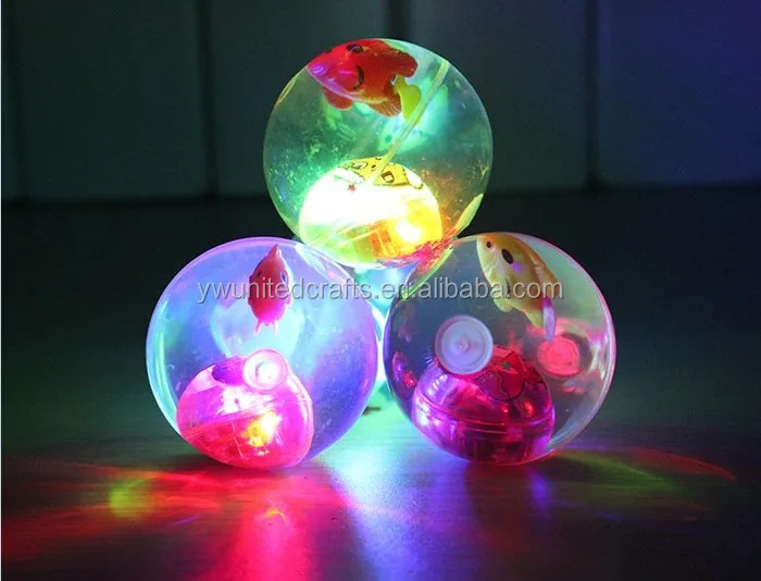 Oem Bouncy Ball With Led Light Flashing Ball Bouncing Ball Toy For Kids ...