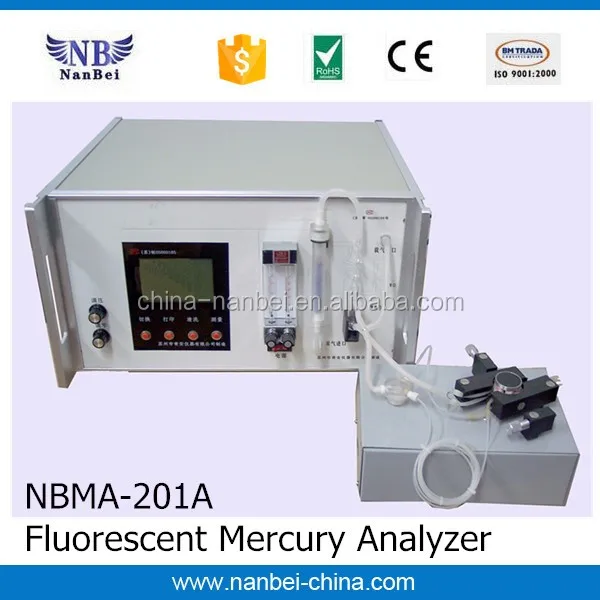 Lcd Display Portable Mercury Analyzer For Factory Air Testing - Buy ...