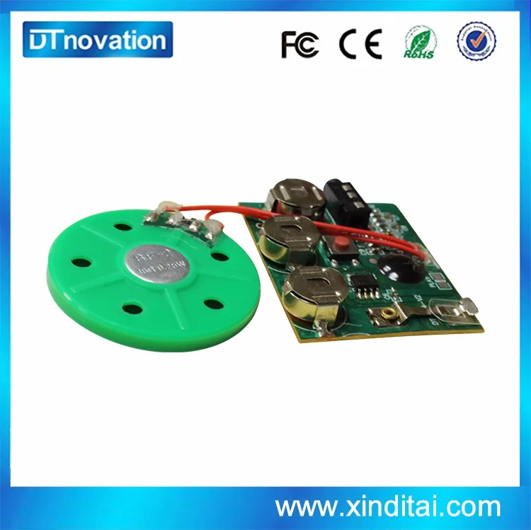 Re-recordable Sound Module - Push Button Activated - Buy Re-recordable ...