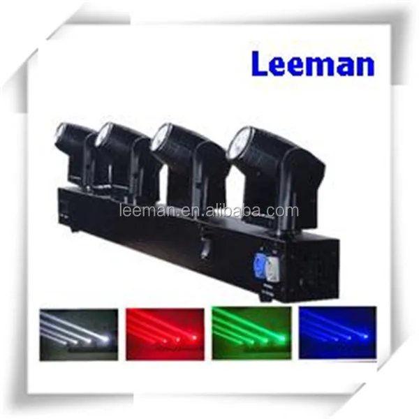 Moving 4 Head Led Bar Beam Leemanled 200w Rgbw 4 In 1 Cob Led Par Light ...