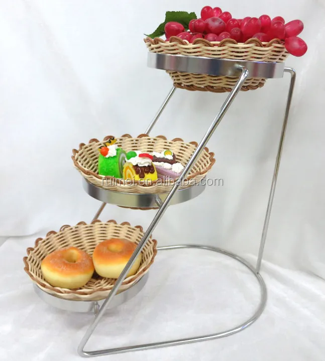Floor Standing Attractive Buffet Metal Pastry Display - Buy Metal ...