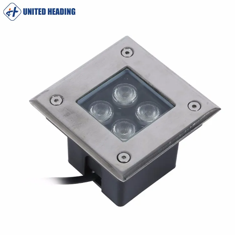 Square Outdoor Recessed Floor Lights - Durable & Efficient