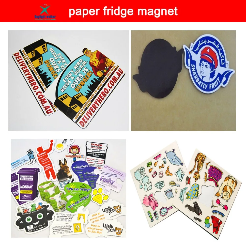 Blank Photo Frame Magnetic For Refrigerator Rectangle Acrylic Plastic ...