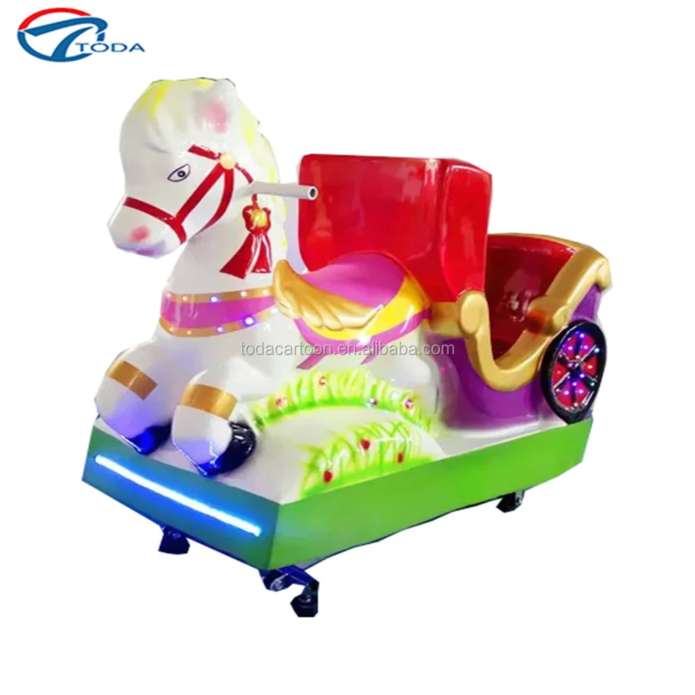 Amusement Park Machine Coin Operated Arcad Games Kiddie Rides For ...