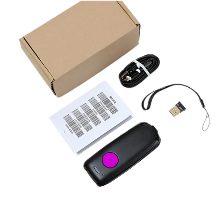 Portable 1d 2d Qr Bt Barcode Scanner Handheld Mini Bar Code Reader For ...