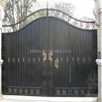 Privacy Wrought Iron Big Gates With Blind Sheet - Buy Privacy Wrought ...