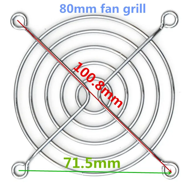 Custom-made computer PC cooling Fan mesh cover metal Fan shield ...